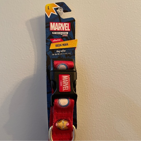 Marvel | Dog | Nwt Marvel Pet Fan Collection Reflective Iron Man Arc ...